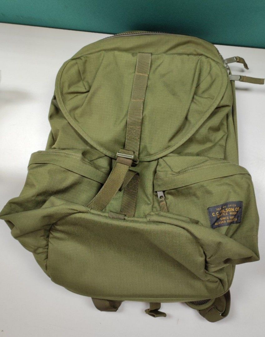 (Like New) Filson Ripstop Nylon Backpack 500D Cordura Military, Men's ...