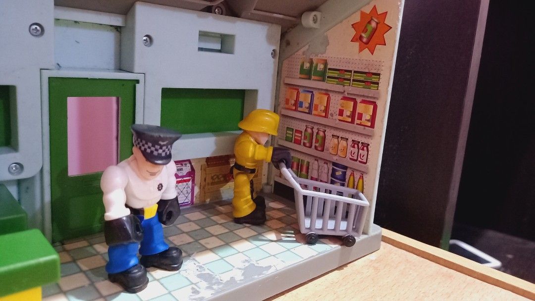 Fireman Sam Toys Supermarket, Hobbies & Toys, Toys & Games on Carousell