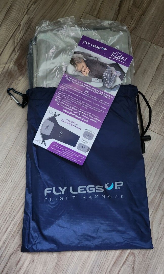 FLY LEGS UP Flight Hammock Kids, Babies & Kids, Going Out, Other Babies ...