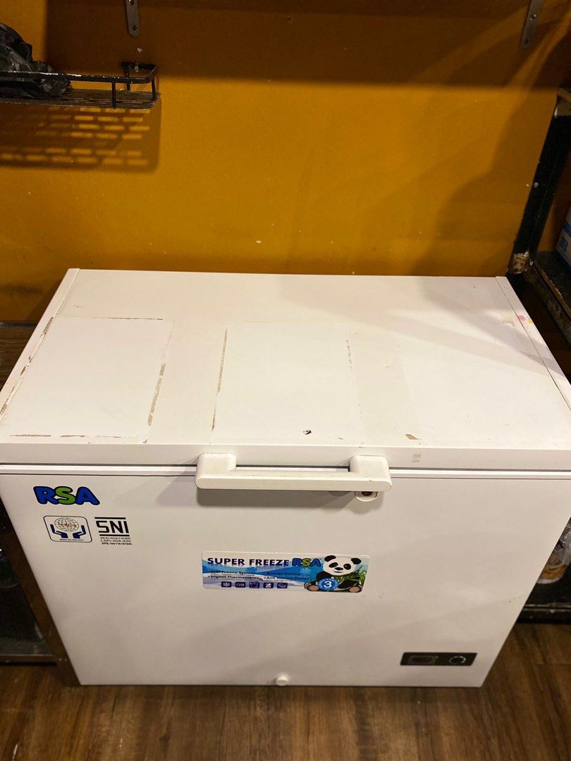 (735) Freezer Chest RSA 220L Kulkas Box Pembeku Dingin friser rumahan ...