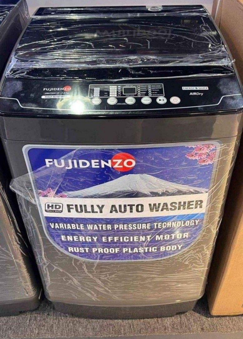 Fujidenzo Top Load Washing Machine, TV & Home Appliances, Washing ...