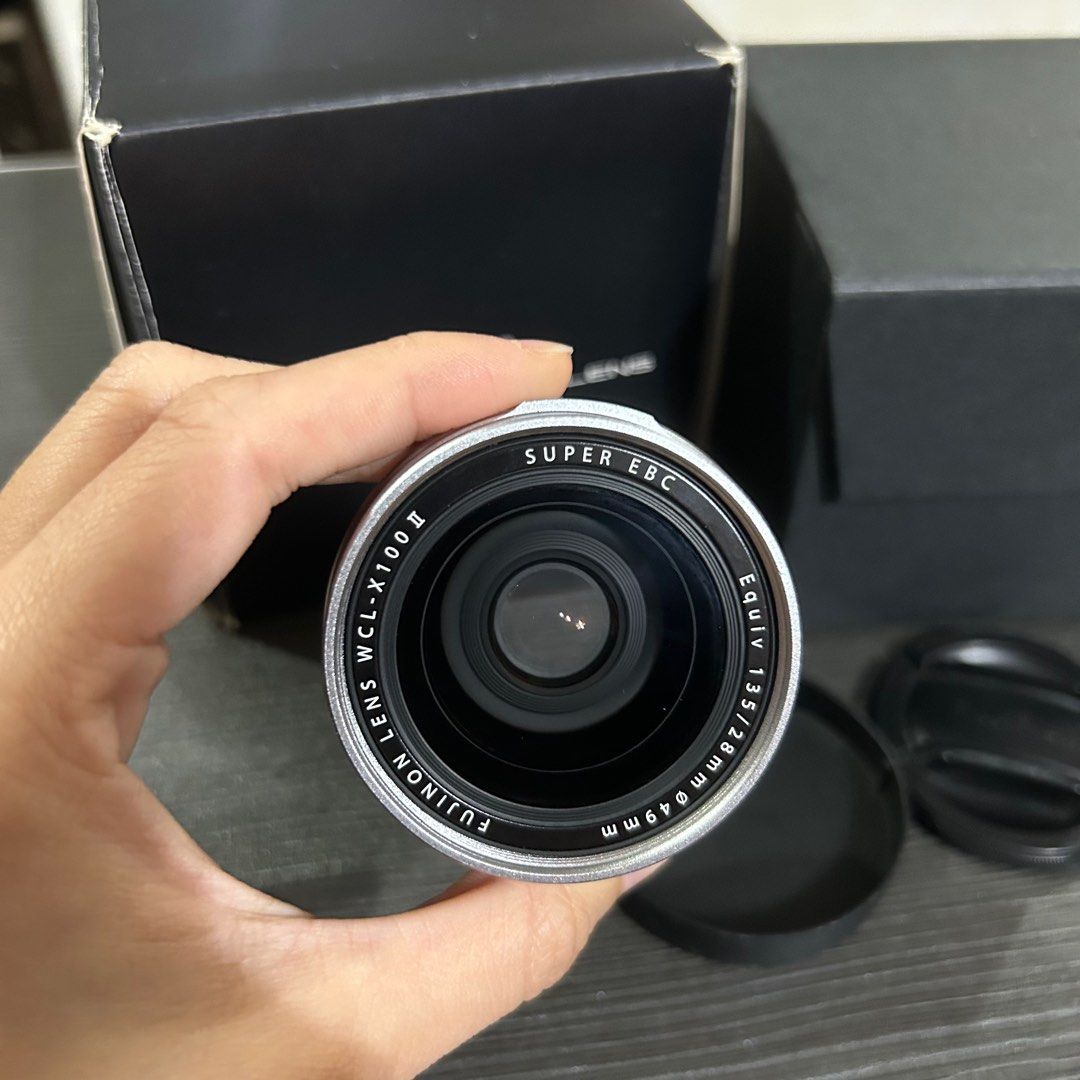Fujifilm Wide Conversion Lens WCL-X100II, Photography, Lens & Kits on Carousell