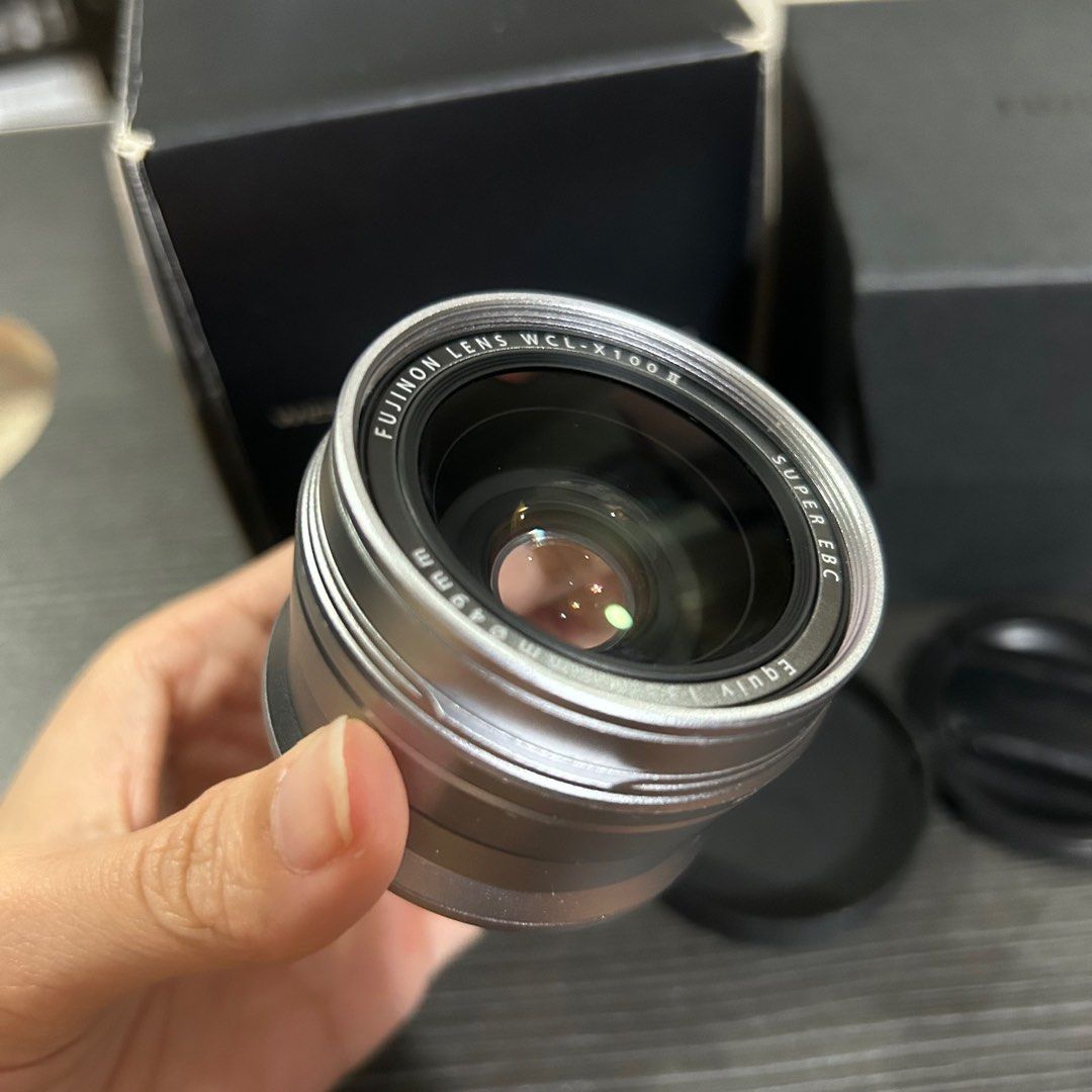 Fujifilm Wide Conversion Lens WCL-X100II, Photography, Lens & Kits on Carousell