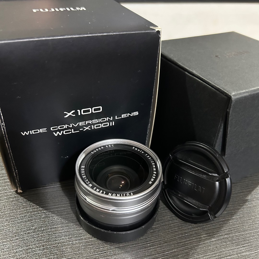 Fujifilm Wide Conversion Lens WCL-X100II, Photography, Lens & Kits on Carousell