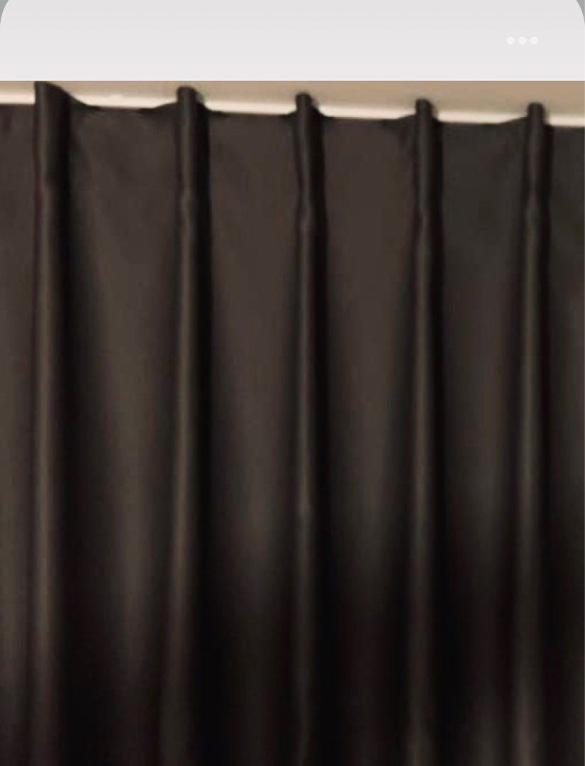 Full black out Curtain, Furniture & Home Living, Home Decor, Curtains ...