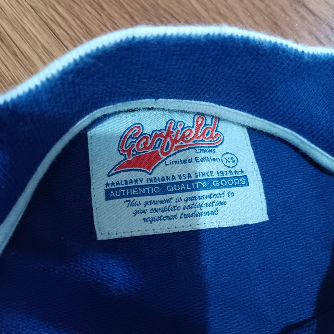 Garfield varsity jacket 3-4t, Babies & Kids, Babies & Kids Fashion on ...