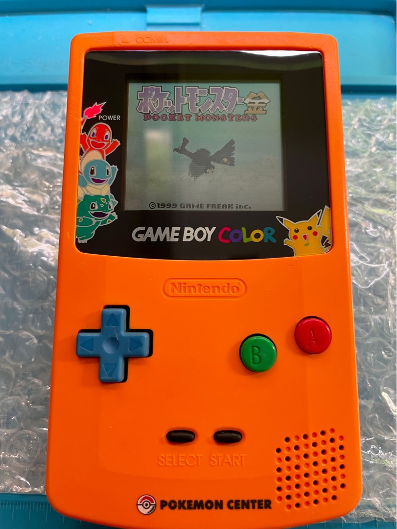 [GBC] Nintendo Gameboy Color 3週年紀念版 pokemon Center, 電子遊戲, 電子遊戲機 ...