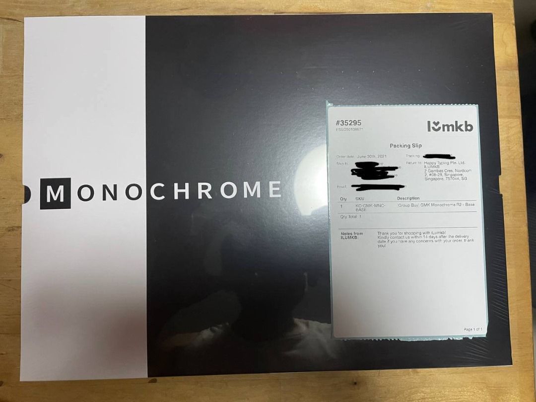 GMK Monochrome R2 Base Kit | Keycap Set, Computers & Tech, Parts ...