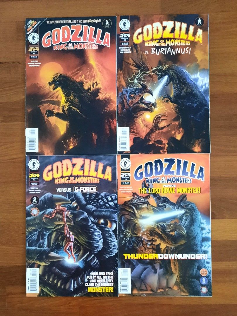 Godzilla #0 - 15 (1995), Hobbies & Toys, Books & Magazines, Comics ...