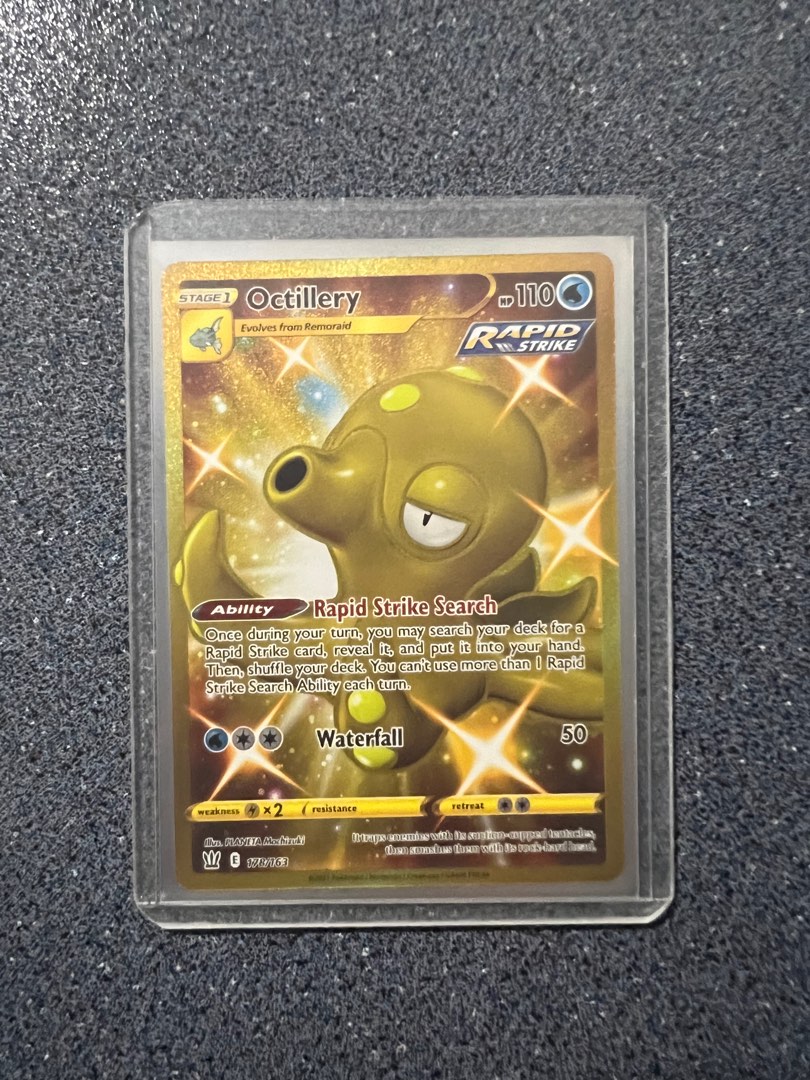 Gold Octillery - Battle Styles, Hobbies & Toys, Toys & Games on Carousell
