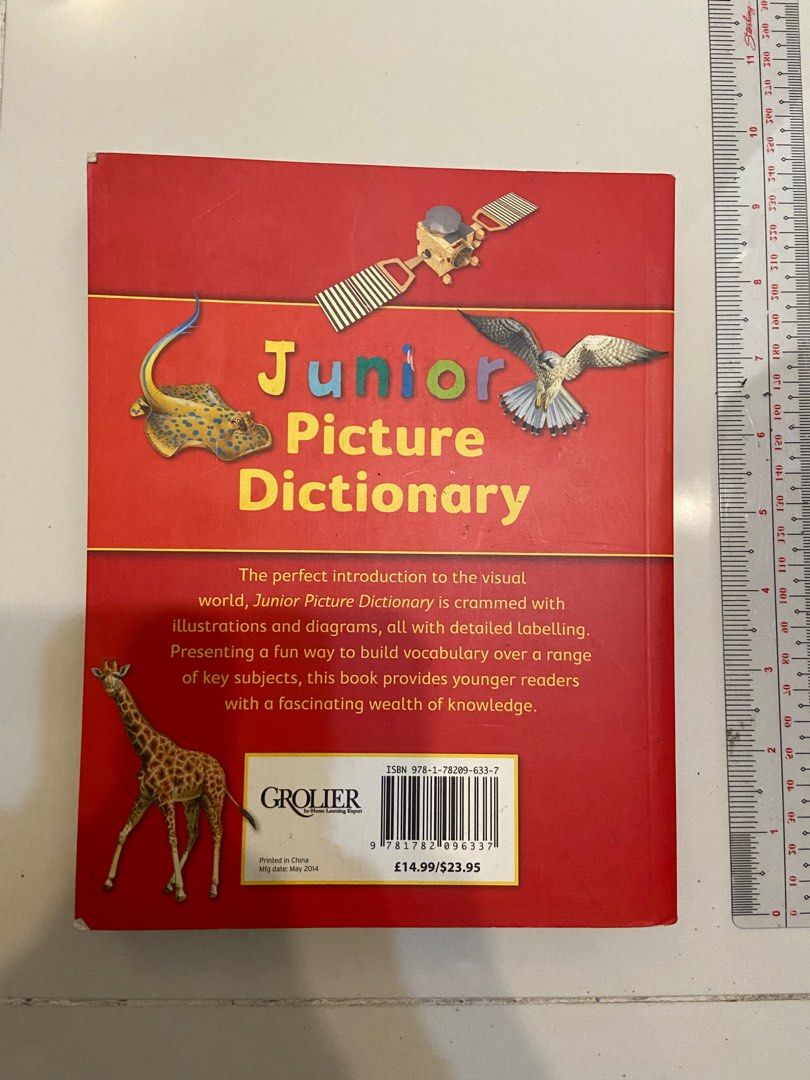 Grolier Scholastic picture dictionary, Hobbies & Toys, Books ...