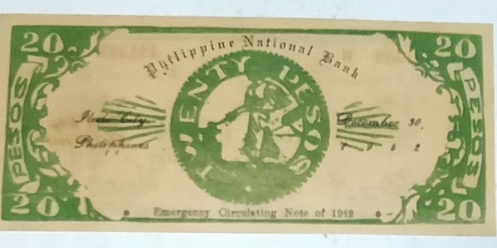 Guerilla Notes Philippine National Bank, Hobbies & Toys, Memorabilia ...