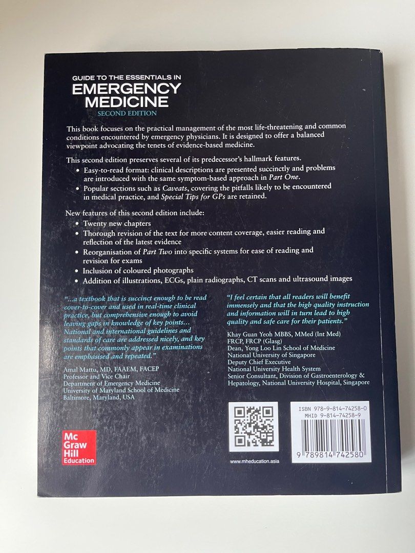 Guide to the essentials in Emergency Medicine, 2nd edition, Hobbies ...