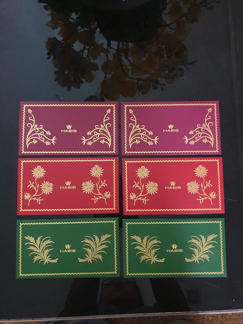 Habib Jewel Eid 2023 Money Envelope Packet / Sampul Raya, Hobbies ...