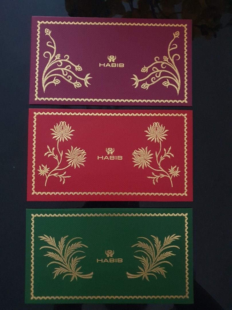 Habib Jewel Eid 2023 Money Envelope Packet / Sampul Raya, Hobbies ...