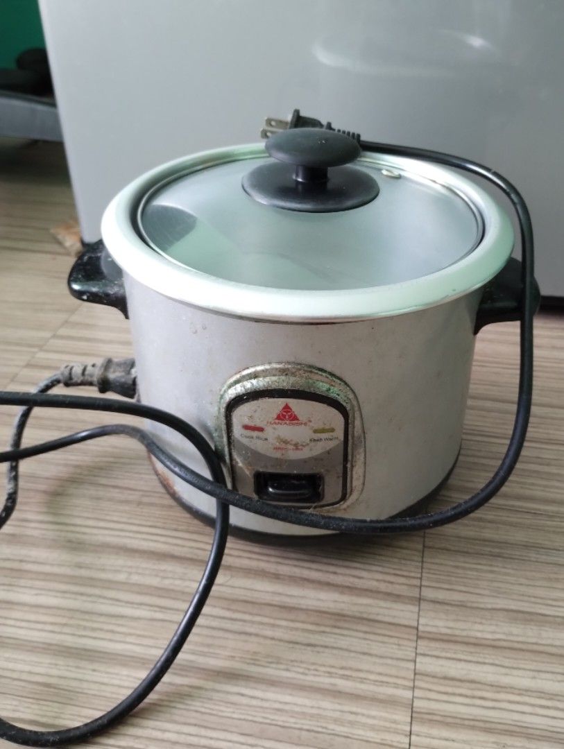 Hanabishi Fast rice cooker 1L, TV & Home Appliances, Kitchen Appliances ...