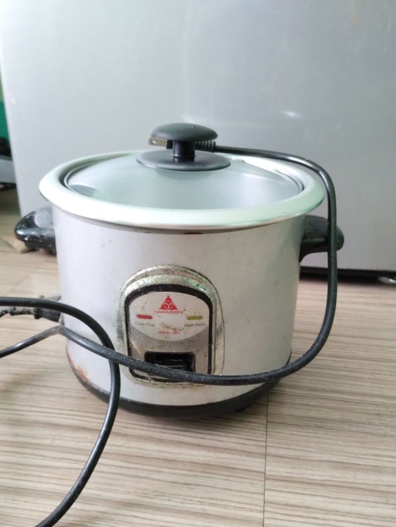 Hanabishi Fast rice cooker 1L, TV & Home Appliances, Kitchen Appliances ...