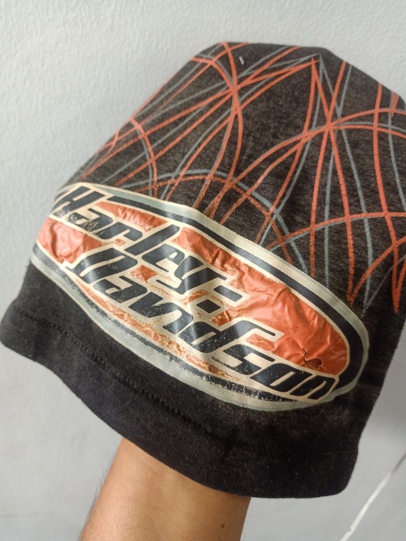 Harley Davidson skully doo rag, Men's Fashion, Watches & Accessories ...
