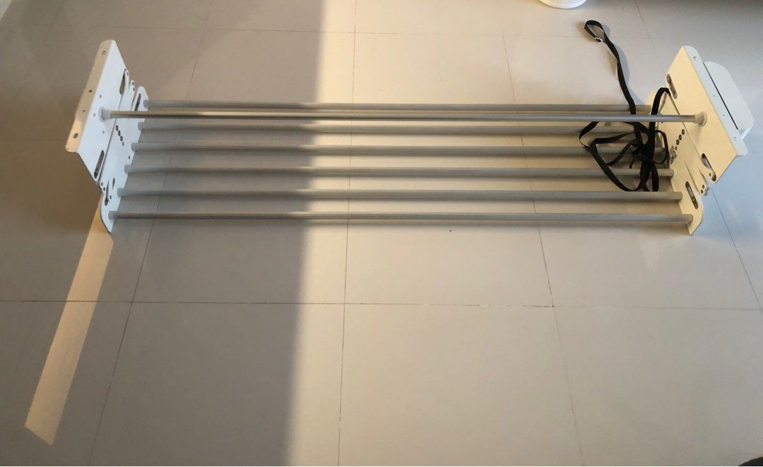 HDB Ceiling Laundry Rack, Furniture & Home Living, Home Improvement ...