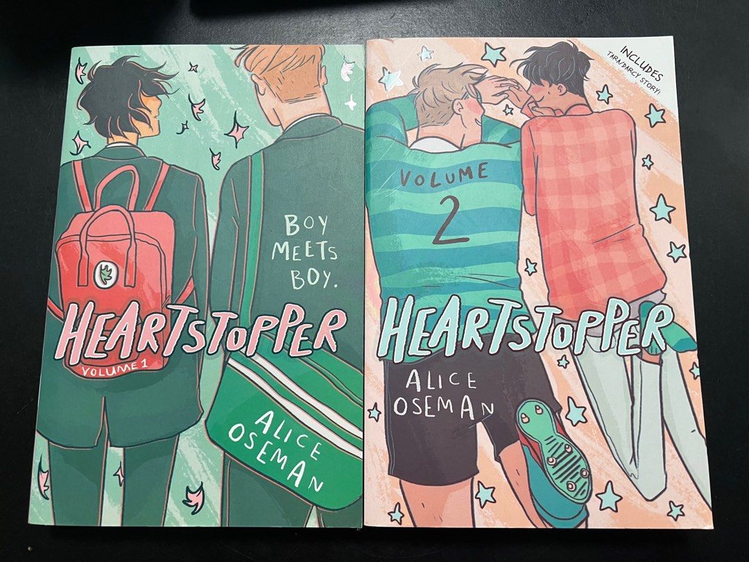 Heartstopper Vol 1 and 2, Hobbies & Toys, Books & Magazines, Comics ...