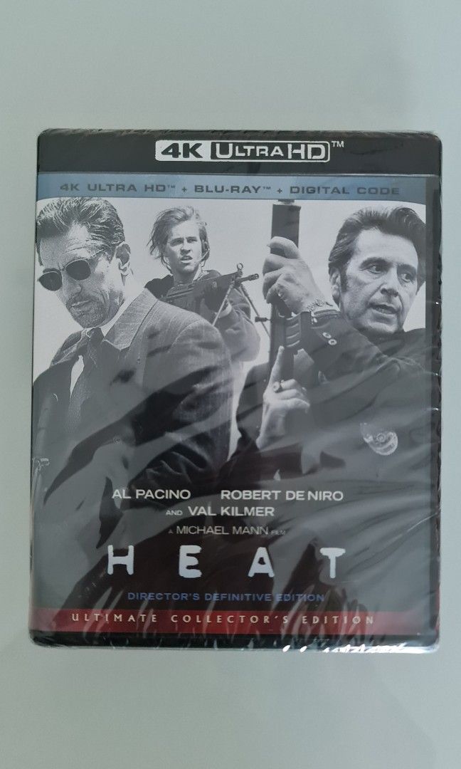 Heat 4K UHD Blu Ray, Hobbies & Toys, Music & Media, CDs & DVDs on Carousell
