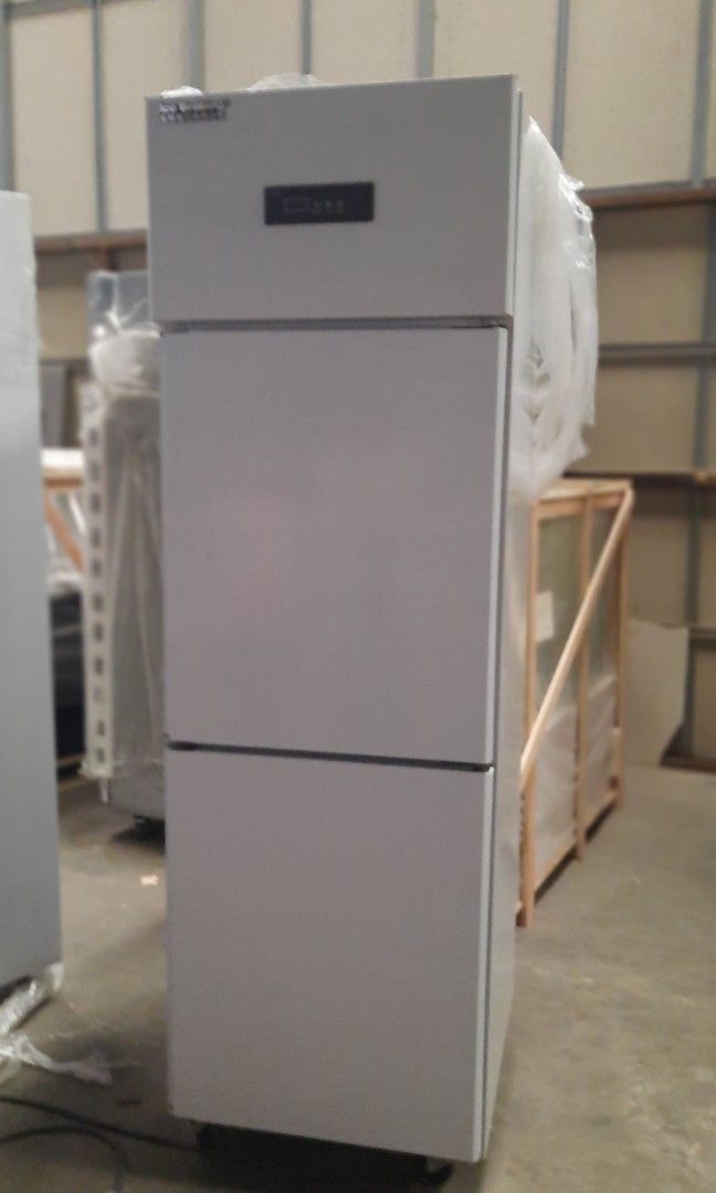 Heavy Duty Stainless Upright 2 Door Freezer/ Chiller, TV & Home ...