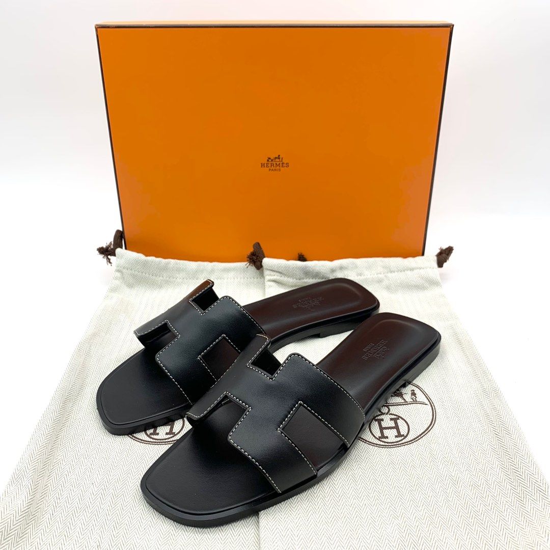Hermes Oran (Black) on Carousell