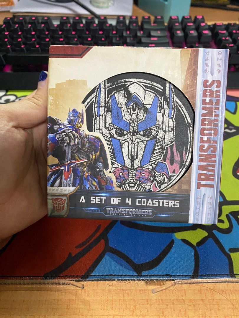 Herocross - Transformers set of 4 coasters - Optimus Prime | Bumblebee ...