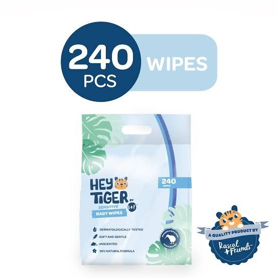 Hey Tiger by Rascal and Friends R+F XXL diapers baby wipes, Babies & Kids, Bathing & Changing ...