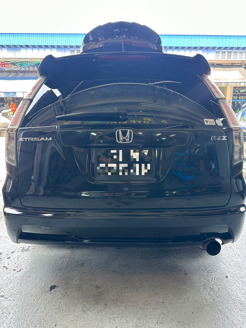 Honda Stream RN6 rear bumper, Car Accessories, Accessories on Carousell