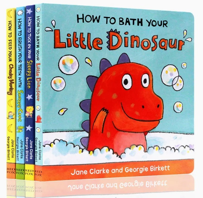 How to Bath Your Little Dinosaur /How to Brush Your Teeth With Snappy ...