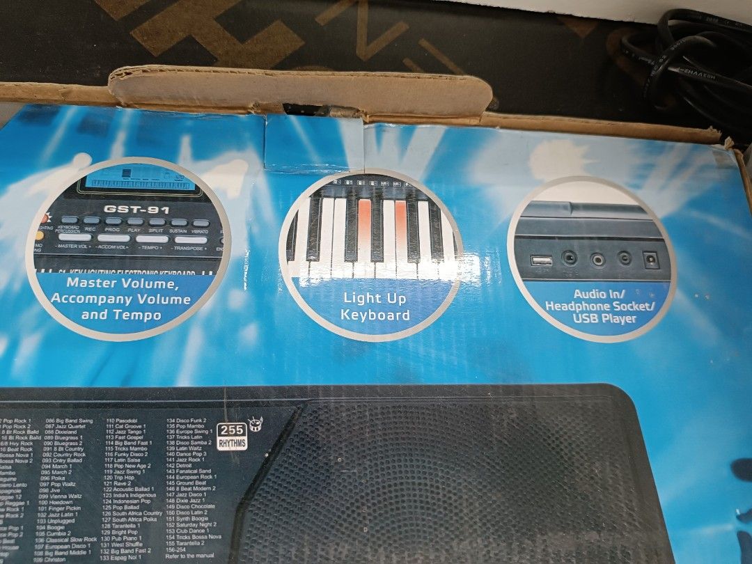 Huxley Light Up Keyboard, Audio, Other Audio Equipment on Carousell