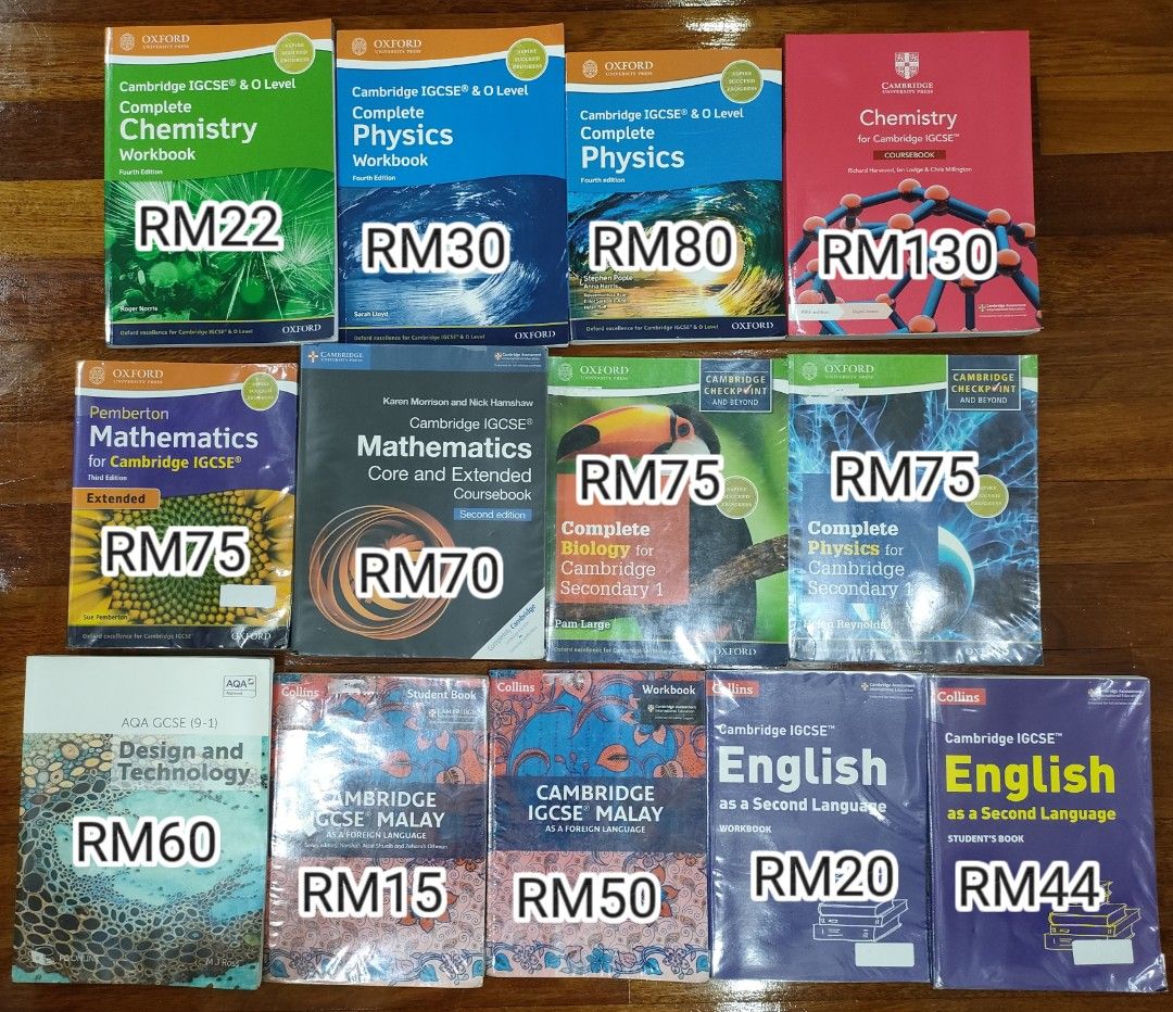 Igcse Second Hand Textbooks Hobbies And Toys Books And Magazines