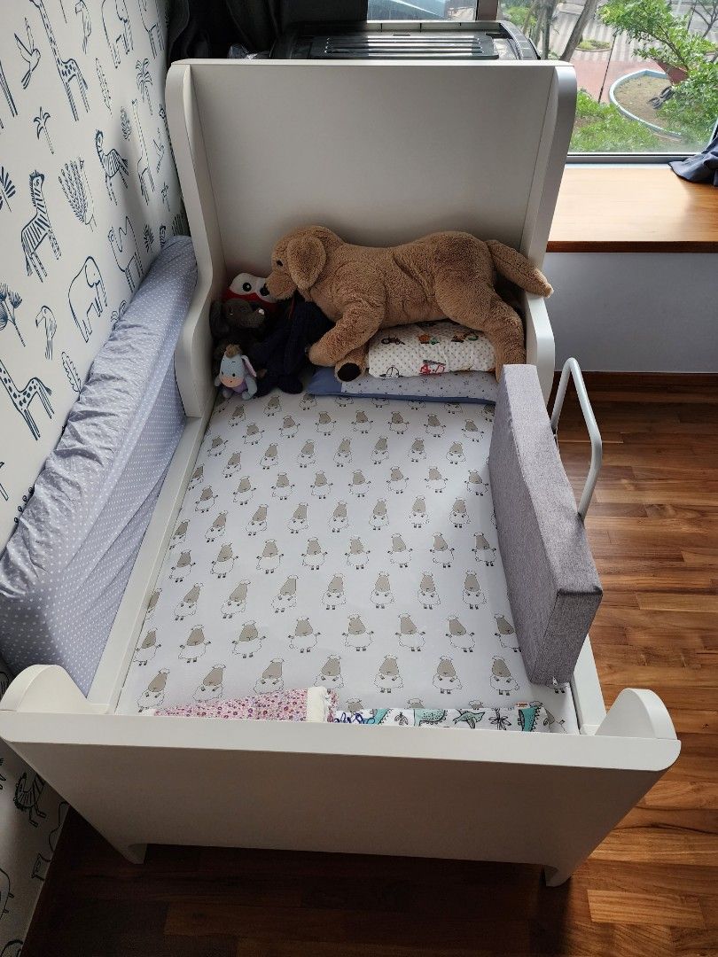 IKEA BUSUNGE Extendable Bed, Babies & Kids, Baby Nursery & Kids ...