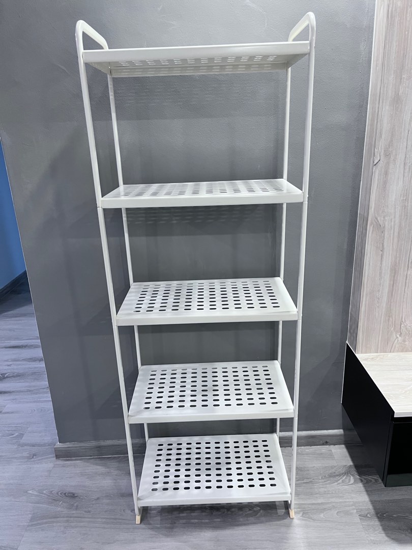 IKEA Mulig Metal Shelf, Furniture & Home Living, Furniture, Shelves ...