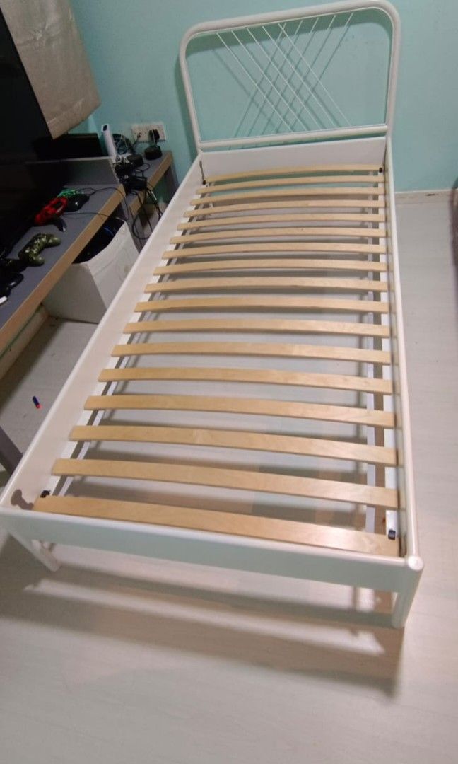 Ikea Single Bed Frame, Furniture & Home Living, Furniture, Bed Frames ...