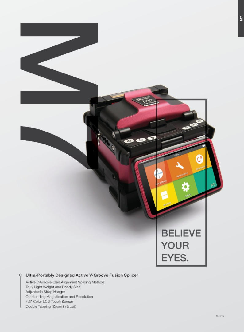 INNO M7 Fusion Splicer Machine, Commercial & Industrial, Construction ...