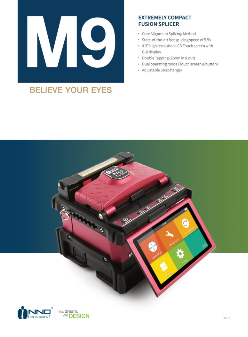 INNO M9 Fusion Splicer Machine, Commercial & Industrial, Construction ...