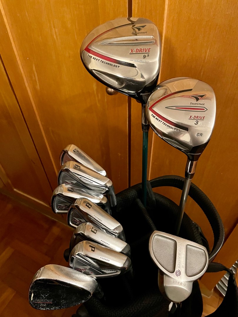 JDM Bridgestone Tourstage Full Complete Golf Set, Sports Equipment ...