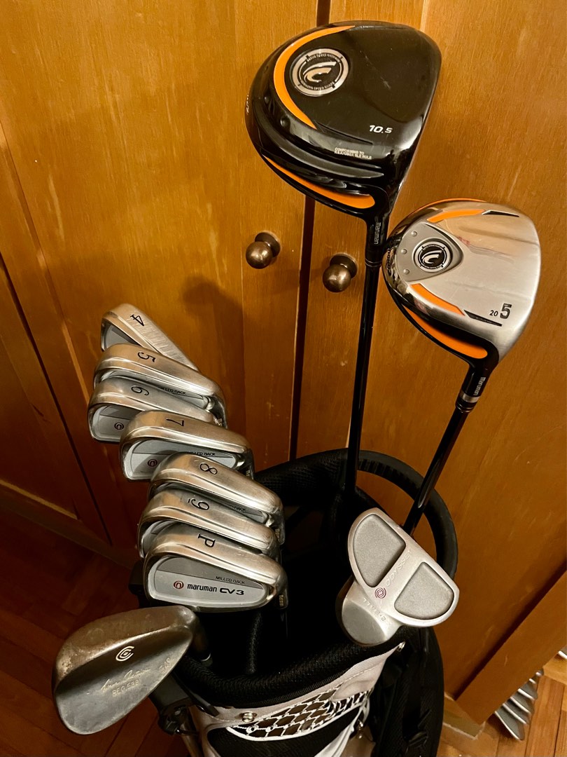 JDM Maruman Full Complete Golf Set, Sports Equipment, Sports & Games ...