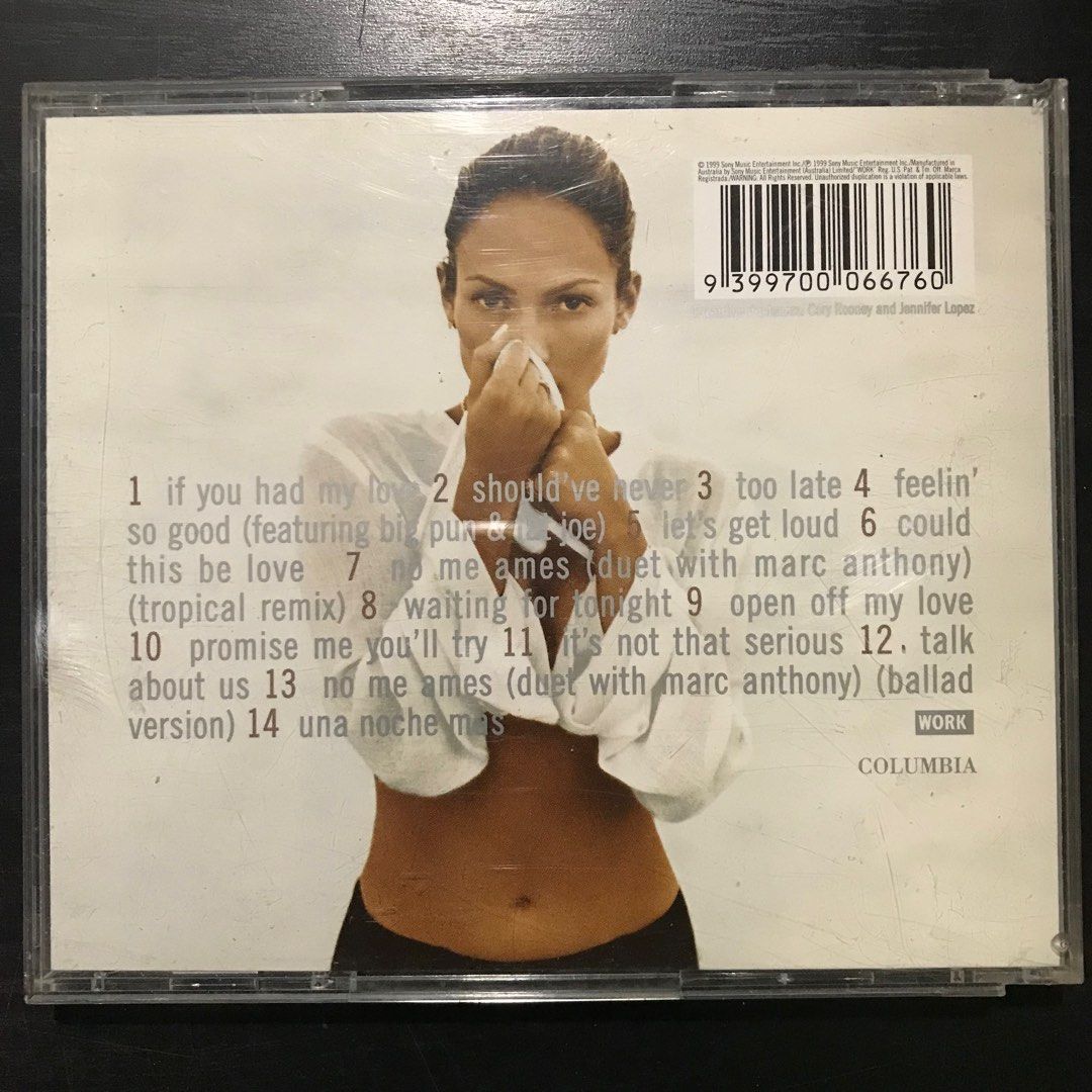 Jennifer Lopez CD (Box Aus), Hobbies & Toys, Music & Media, CDs & DVDs ...