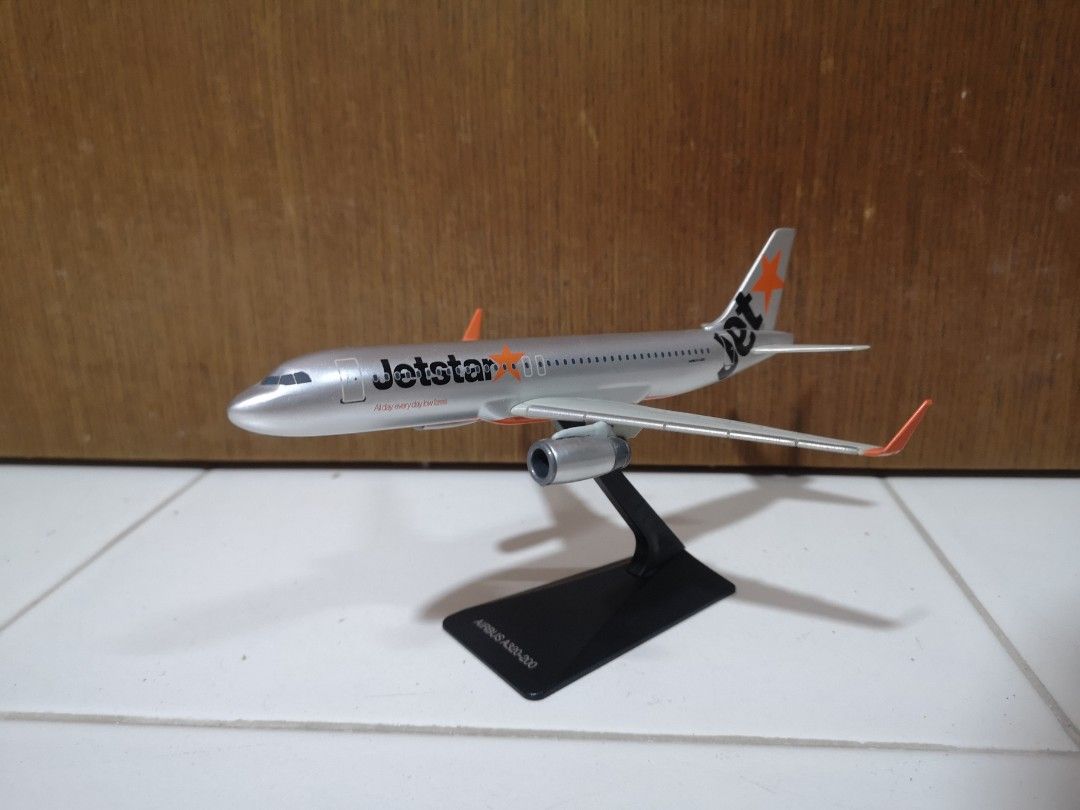 Jetstar 1/200 A320-200 Model, Hobbies & Toys, Toys & Games on Carousell