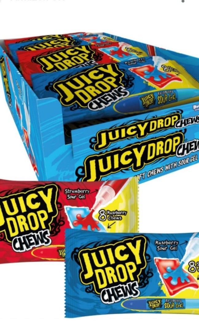 JUICY DROP CHEWS/AMERICAN CANDY/VIRAL TIKTOK CANDY, Food & Drinks ...