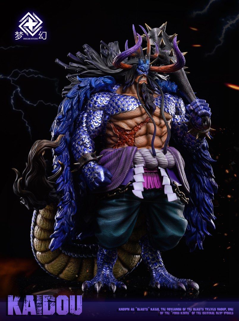 Kaido Hybrid Mode GK Figure Dream Studio One Piece, Hobbies & Toys ...