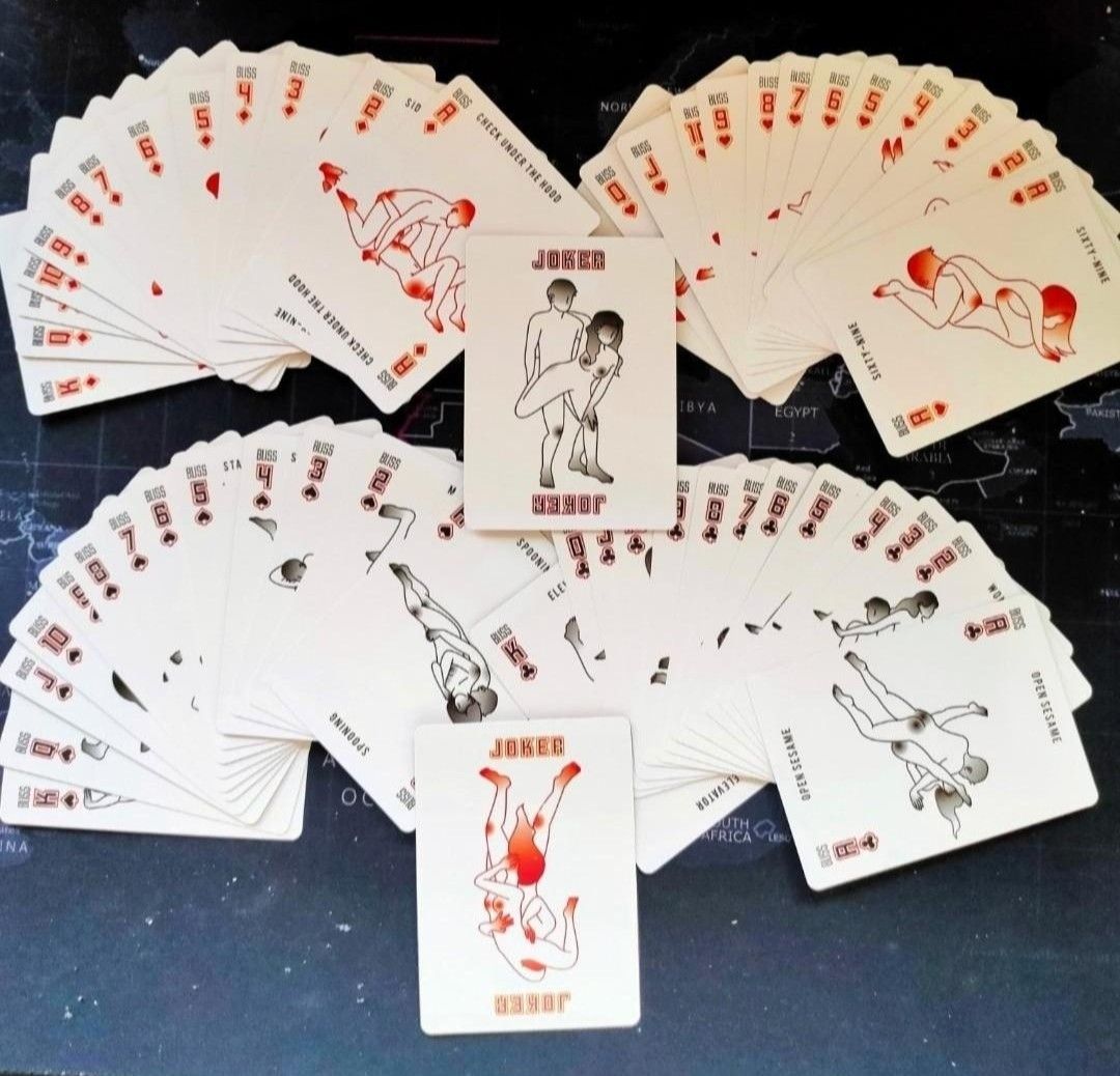 Kama Sutra Playing Cards, Hobbies & Toys, Toys & Games on Carousell