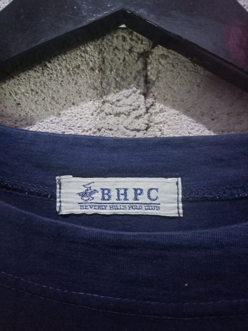Kaos vintage BHPC beverly hills polo club, Fesyen Pria, Pakaian ...