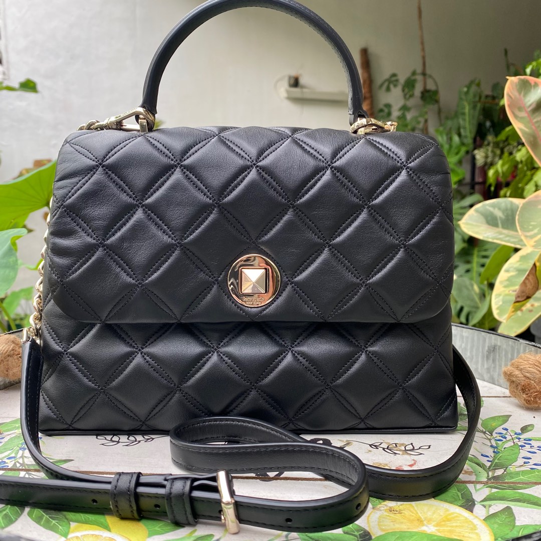 Kate Spade Natalia Top Handle Satchel K6030, Women's Fashion, Bags ...