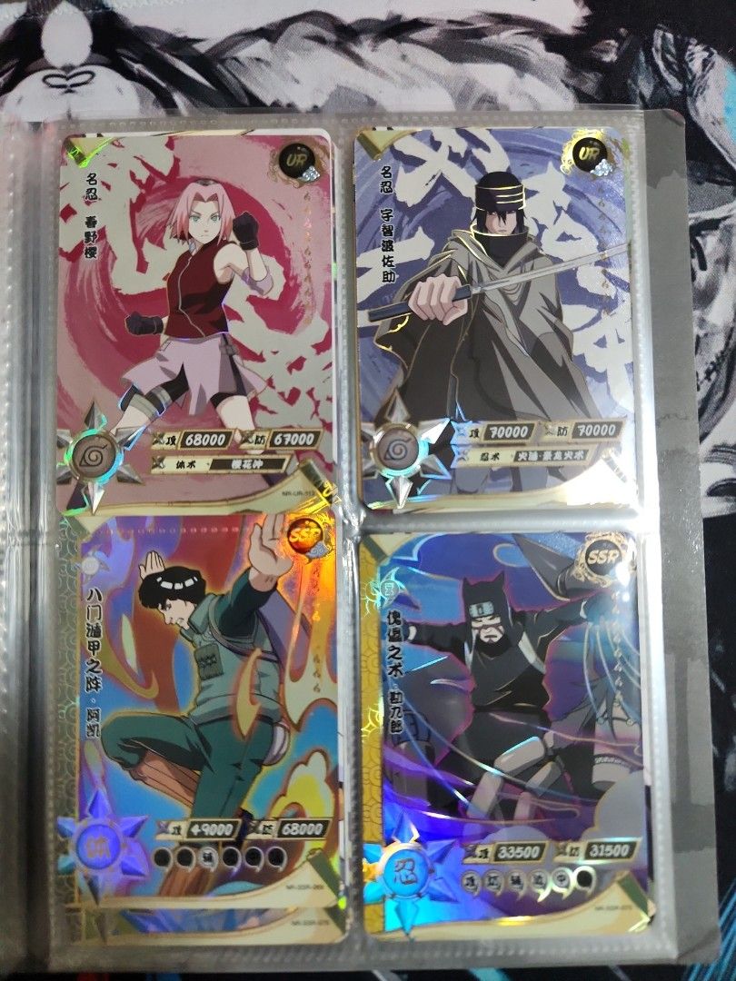 Kayou Naruto UR Full Set + Binder + SSR, Hobbies & Toys, Toys & Games on Carousell