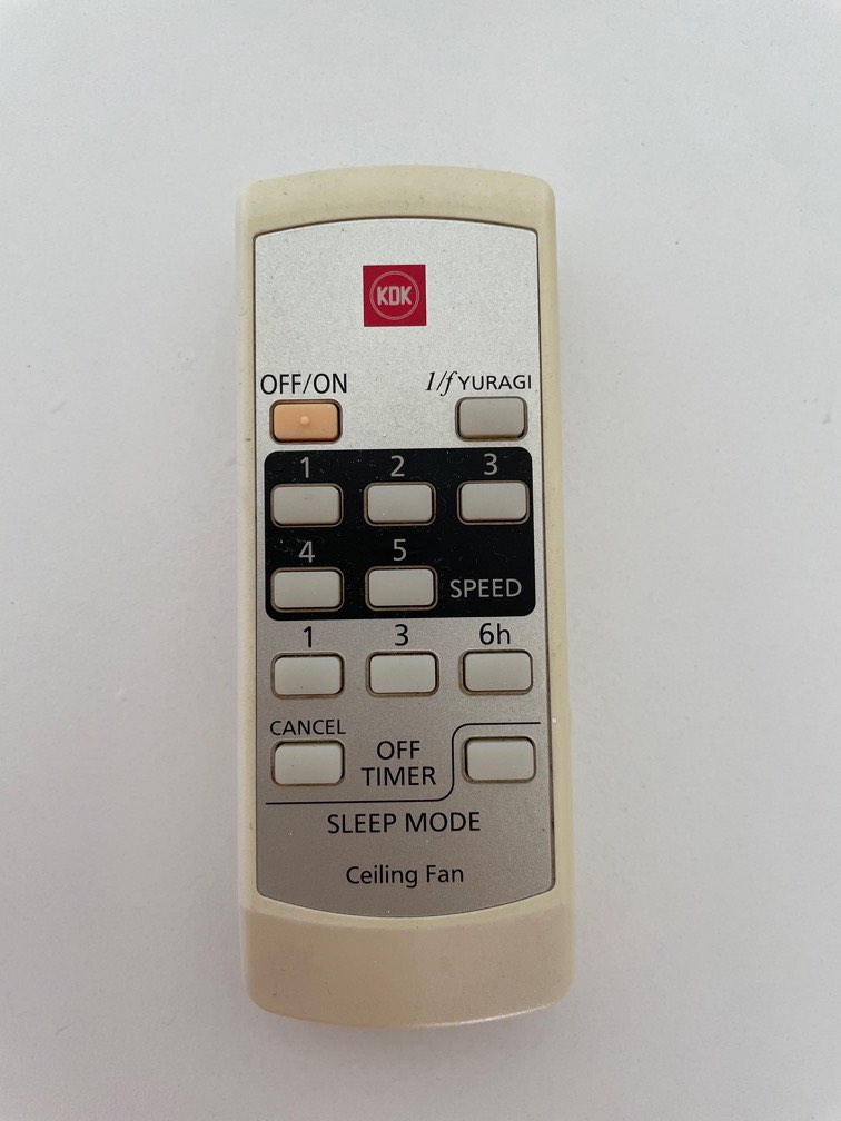 KDK Ceiling Fan Control, TV & Home Appliances, Air Conditioners ...