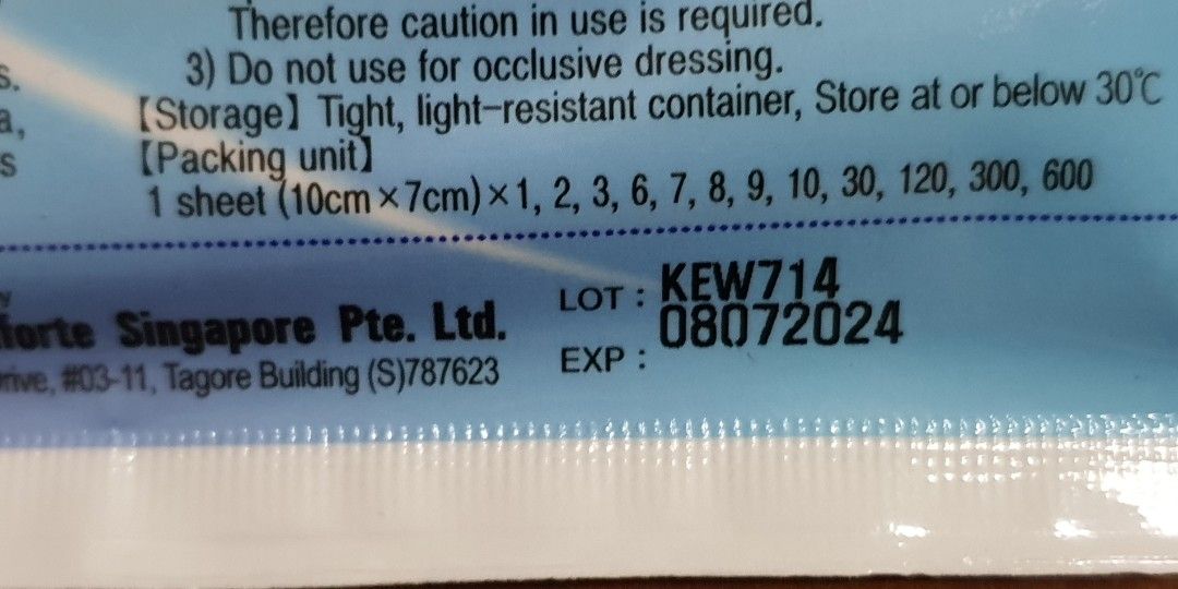 Kefentech Plaster Ketoprofen 30mg (Anti-inflammation, relieve swelling ...